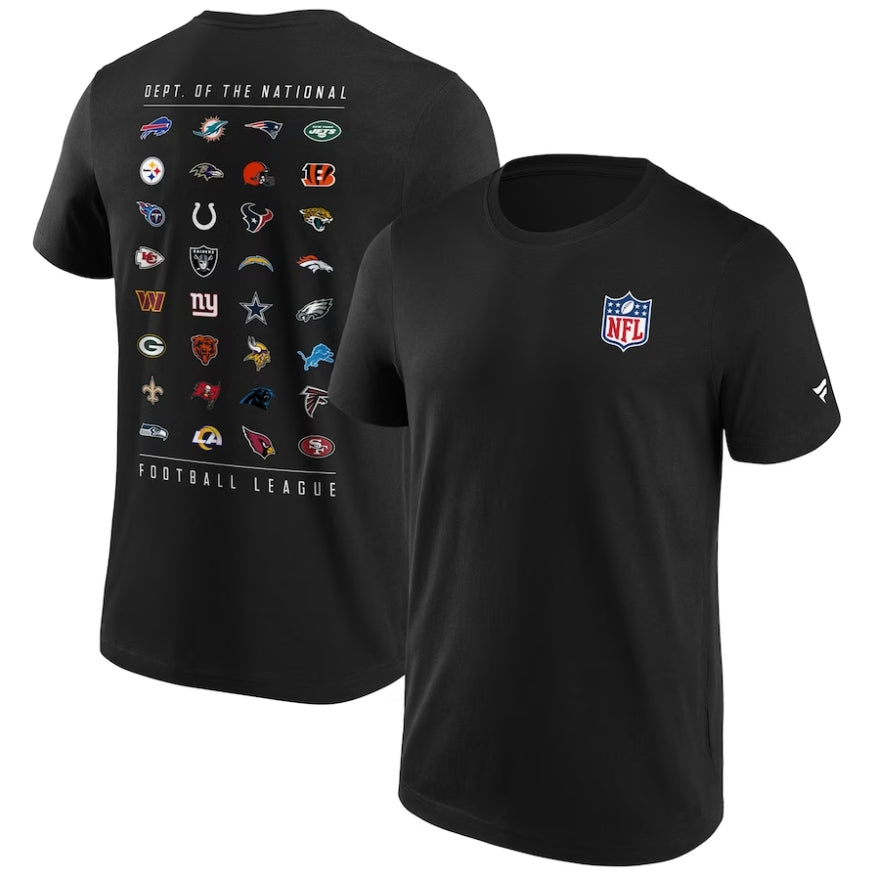 NFL Logo - All Team Graphic T-Shirt – FOOTBALL-KING