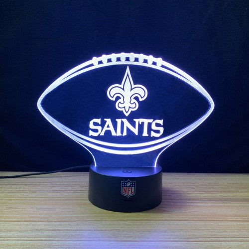 LED-Lampe - New Orleans Saints – FOOTBALL-KING