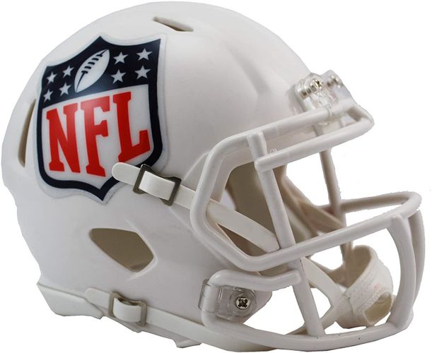 NFL Mini Deko Helmet - NFL Logo Shield – FOOTBALL-KING