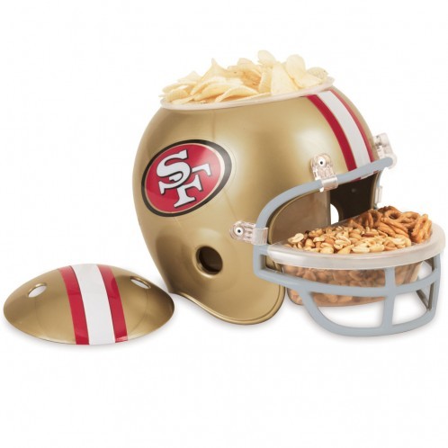 NFL Snack Helmet - San Francisco 49ers – FOOTBALL-KING